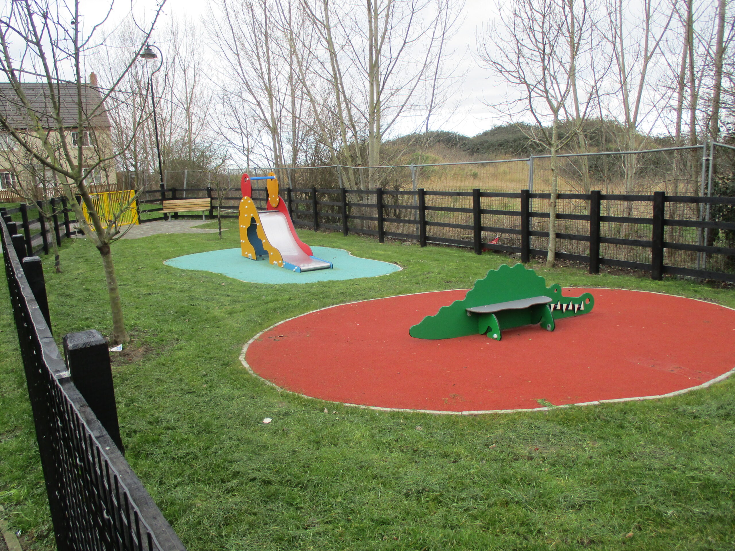 New Play Areas at Highfields, Littleport - Cannon Kirk